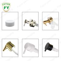 China Fuyun 300ml 400ml 500ml 600ml 800ml white color clear square lotion shampoo bottle with gold pump for sale