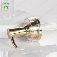 China Fuyun 300ml 400ml 500ml 600ml 800ml white color clear square lotion shampoo bottle with gold pump for sale