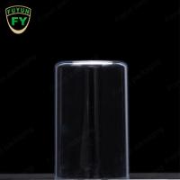 China Fuyun instock 50ml flat shoulder clear plastic toner lotion pump bottle for sale