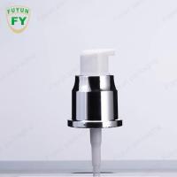 China Fuyun instock 50ml flat shoulder clear plastic toner lotion pump bottle for sale