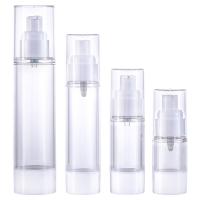 China 1oz 60ml 80ml 100ml PP Mini Airless Cosmetic Bottle Plastic Lotion Container for sale