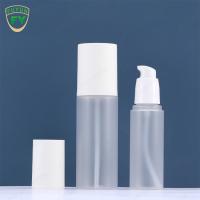 China 150ml Round Tube Pet Plastic Pump Bottles Frosted Body Lotion Jar for sale