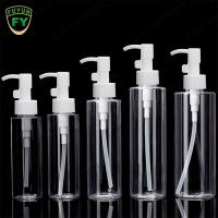 China 200ml Matte Black Plastic Spray Bottle With Pump Cream Dispenser Container for sale