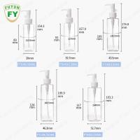 China 200ml Matte Black Plastic Spray Bottle With Pump Cream Dispenser Container for sale