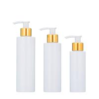 China Custom PET Plastic Shampoo Bottle 250ml Hair Oil Packaging Dispenser Pump Replacement for sale