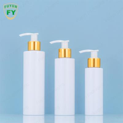 China Custom PET Plastic Shampoo Bottle 250ml Hair Oil Packaging Dispenser Pump Replacement for sale