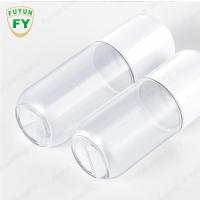 China 18ml 20ml Plastic Pump Bottles Capsule Shape Clear PET Toner Bottle for sale
