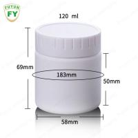 China SGS 4.05oz PP Cap Plastic Cream Jar For Eye Shadows Lip Balms for sale