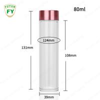 China 80ml PET Plastic Storage Container For Fruit Dried Food for sale