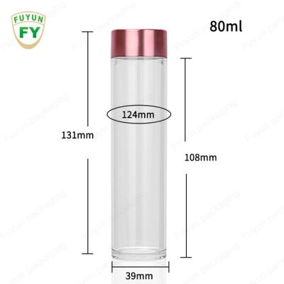 China 80ml PET Plastic Storage Container For Fruit Dried Food for sale