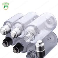 China BPA Free Recyclable 300ml Toner Plastic Bottle With Silver Cap for sale
