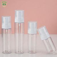 China 80ml 100ml Skincare Cosmetic Spray Bottle Flat Shoulder for sale