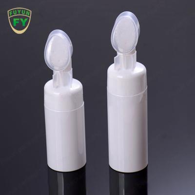China Screen Printing 1.69OZ Empty Foam Pump Bottle For Facial Cleanser for sale