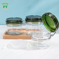 China Wide Mouth 50ml 100ml Plastic Packaging Jars For Eye Facial Cream for sale