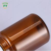 China 170ml Skincare Amber Toner Lotion Plastic Pump Bottles for sale