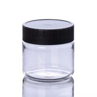 China 60ml 100ml Skincare Plastic Packaging Jars With White Cap for sale