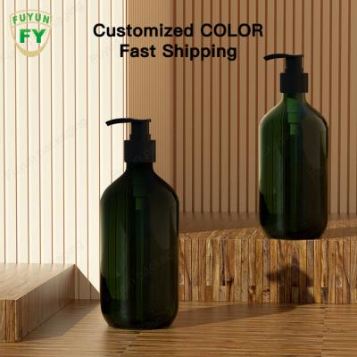 China 10.14OZ PET Shampoo Shower Bottle Hair Conditoner Gel Lotion Pump Bottle for sale