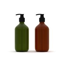 China 10.14OZ PET Shampoo Shower Bottle Hair Conditoner Gel Lotion Pump Bottle for sale
