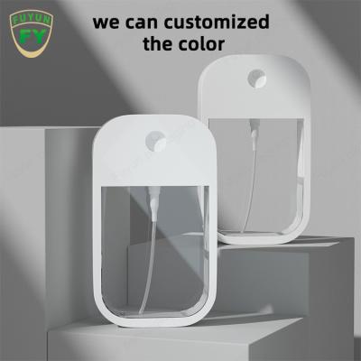 China 48ml 50ml Hand Sanitizer Spray Pump Bottle Credit Card Shaped Custom Color for sale