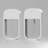 China 48ml 50ml Hand Sanitizer Spray Pump Bottle Credit Card Shaped Custom Color for sale
