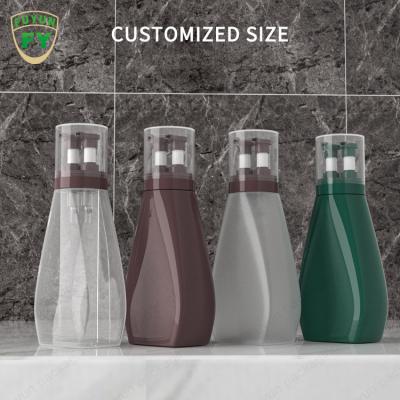 China Unique Lotion Dispenser Bottles 500ml Hand Wash Bottle With Double Pump for sale