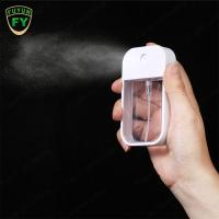 China BORUI 38ml/45ml square plastic credit card perfume spray bottle for sale