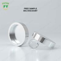 China Fuyun 15ml 30ml 50ml plastic acrylic cosmetic jar with silver cap for sale