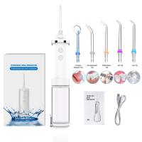 China Cordless Mini Dental Oral Irrigator , 200ml Smart Dental Water Jet for sale