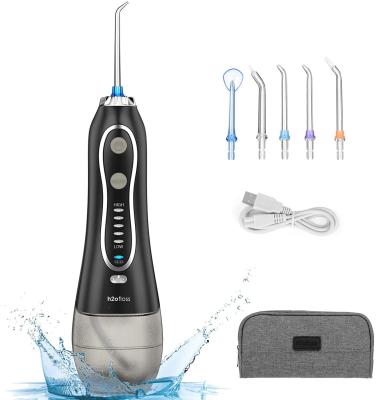 China CE Approved Ultrasonic Water Flosser 300 Ml Removable Tank With IPX7 Waterproof for sale