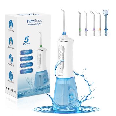 China 300ml Ipx7 Cordless Water Flosser With Detachable Tank for sale