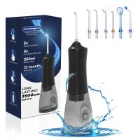 China Cordless Water Flosser Flossing Pressure Oral Irrigator For Teeth Large Water Tank Flosser for sale