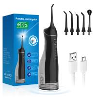 China Cleaning Upgraded 300ml Cordless Water Pick Portable Rechargeable Oral Irrigator for sale