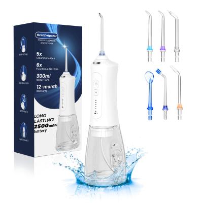 China Hydropulsuer Dental Jet Professional Oral Irrigator IPX7 Waterproof 5 Modes Dental Scaler for sale
