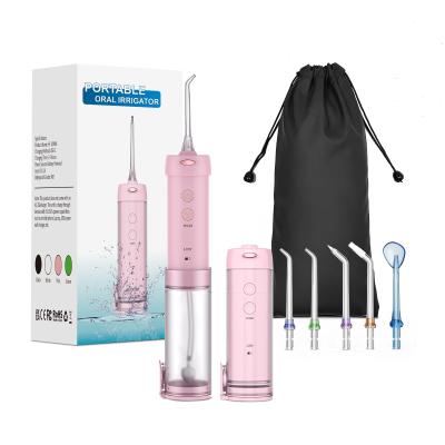 China Retractable Water Flosser with Cordless Design 40-110 PSI Pressure Range Battery Powered for sale