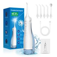 China 300ML Cordless Portable Teeth Cleaning Dental Oral Irrigator Electric Water Flosser Mornwell D52 for sale