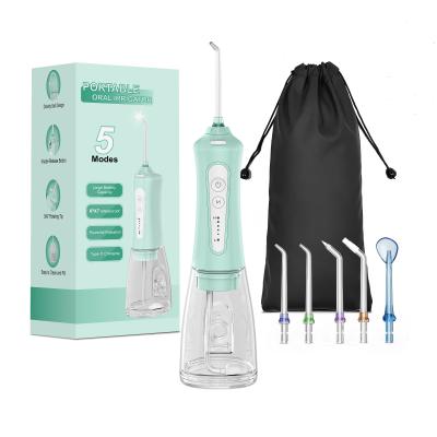 China Personal Care Water Dental Flosser Deep Cleaning Device Oral Irrigator Water Flosser for sale