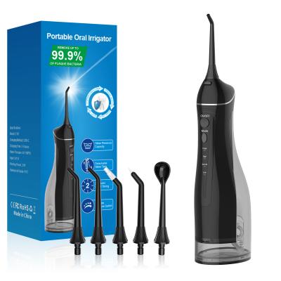 China Ozone Water Flosser OEM 2000mA 11W Oral Irrigator IPX7 Waterproof Grade with 5 Customizable Nozzle Tips for sale