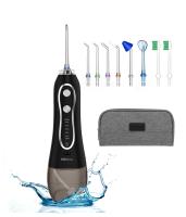 China Portable Cordless Water Flosser with 300ml Tank and IPX7 Waterproof Design for Powerful Teeth Cleaning for sale