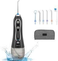 China Deep Teeth Cleaning Electric Oral Irrigator with 300ml Detachable Water Tank and USB Charging for sale