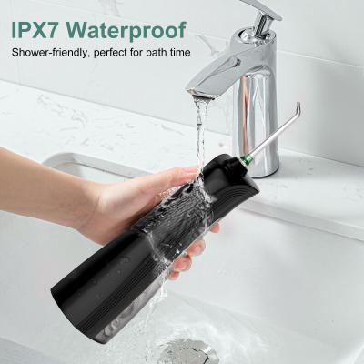 China Factory Portable IPX7 Waterproof Water Flosser Mini Cordless Oral Irrigator Water Teeth Cleaner for Travel Home for sale