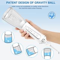China Rechargeable Electric Water Flosser Dental Oral Irrigator Portable Teeth Cleaning Home Use for sale