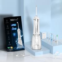 China Private Label Deep Cleaning Portable Dental Flosser Smart Rechargeable Electric Flosser with Replaceable Flossing Head for sale