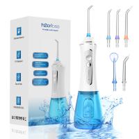 China Soft Silicone Electric Dental Flosser Professional Design with 1200-1400 Pulse Frequency and IPX7 Waterproof Grade for sale