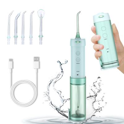 China Mini Water Jet Flosser Mouth Cleaner 5 Modes With 200ml Water Tank for sale