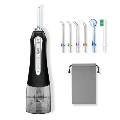 China 300ml Ipx7 Mini Air Travel Power Flossers USB Pick Teeth Cleaning Electric Portable Oral Irrigator Cordless Dental Water Flosser for sale