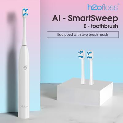 China Smart Sonic Electric Toothbrush Ergonomic Design Soft for Teeth Whitening AI Sensor-Based Activation Travel-friendly for sale