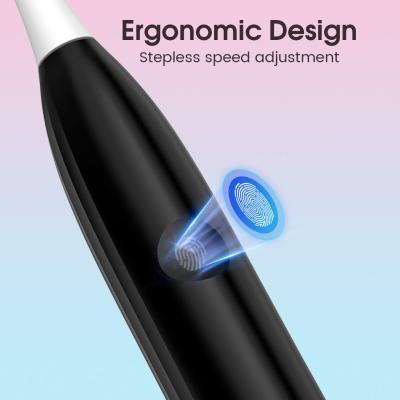 China Best Hot Sell Ivismile Blue Light Whitening Led Portable Travel Smart Toothbrush Electric With Brush And Charger for sale