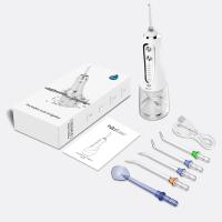 China Electric Oral Irrigator Water Flosser Battery Operated CE Approved Oral Care Hygiene for sale