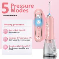 China Portable Rechargeable Water Flosser Clean Desktop Water Flosser Custom Cordless Teeth Travel Water Flosser Manufacturer for sale
