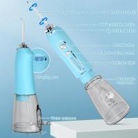 China OEM Factory Portable Cordless Electric Water Flosser USB Water Dental Flossers Oral Irrigator Manufacturer for sale